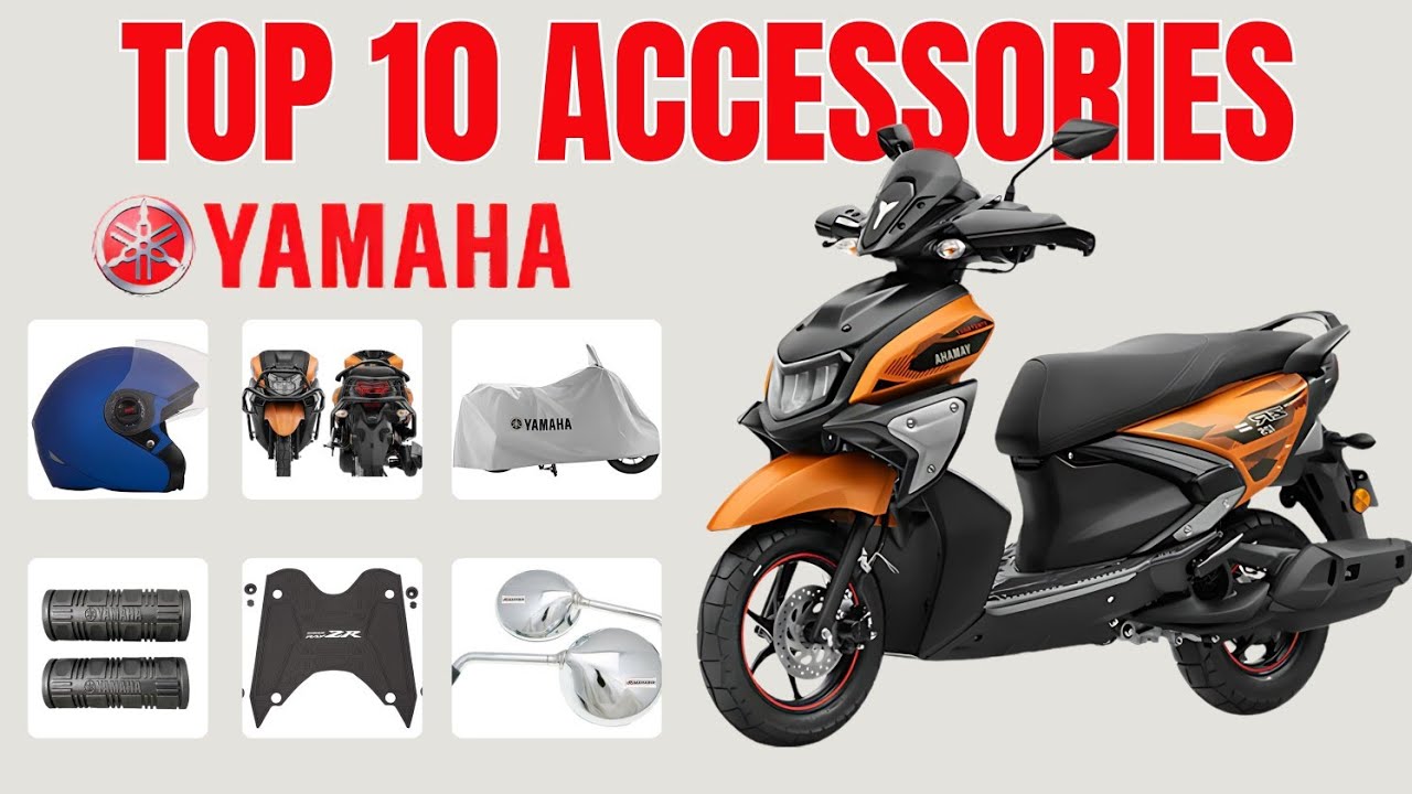 Top 10 Best & Important Accessories YAMAHA RAY ZR 125 with Price ...