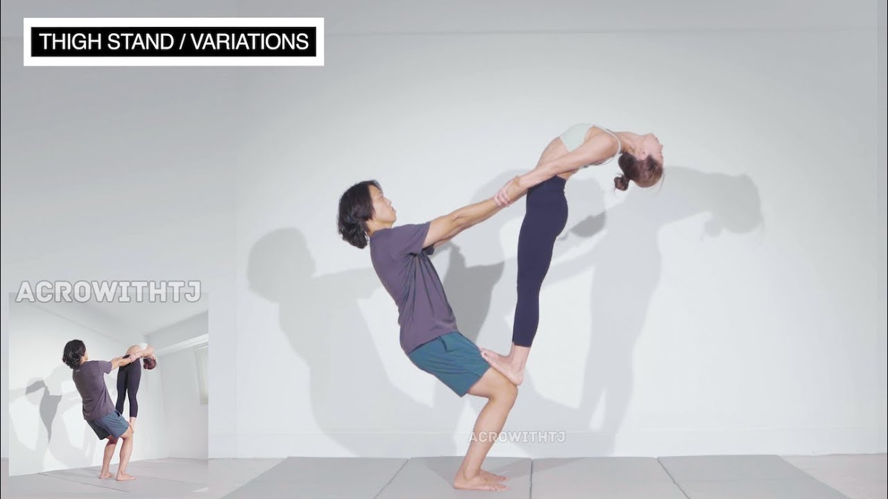 Thigh Stand Variations - YouTube
