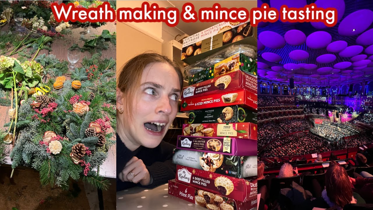 Ultimate mince pie taste test #vlogmasday6 - YouTube