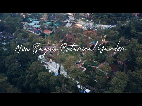 NEW Baguio Botanical Garden 4K Cinematic Drone Shots - YouTube