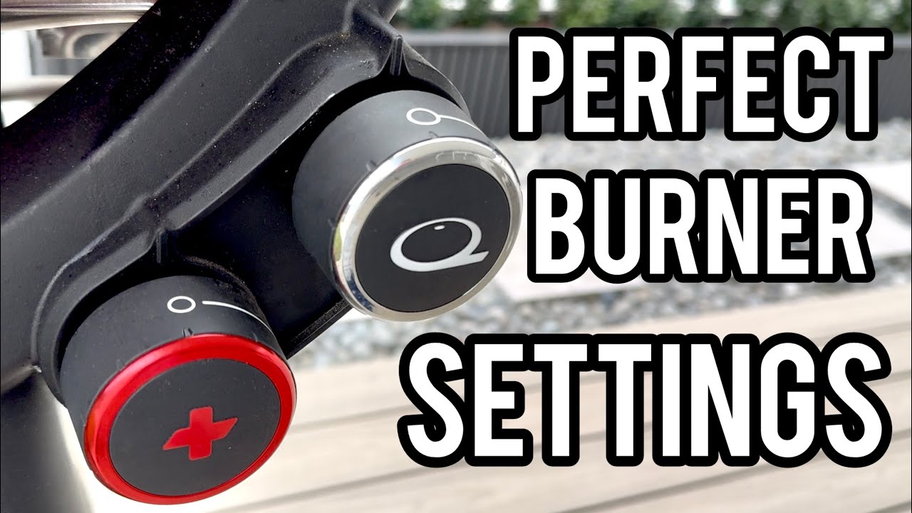 How to set up your burner settings on your Weber Q - YouTube