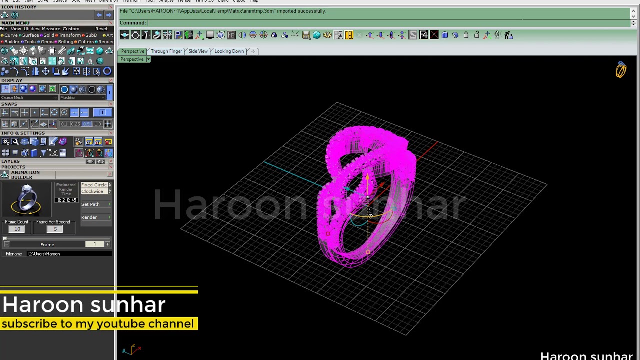 ANIMATION BUILDER ADVANCED FOR ( MATRIX V.9 MATRIX-8) - YouTube