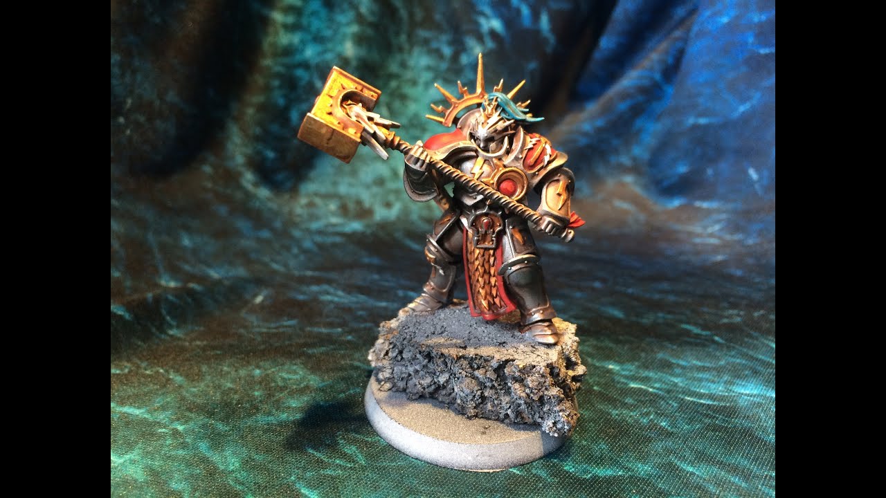 Age Of Sigmar: Painting a Stormcast Eternal Retributor - YouTube