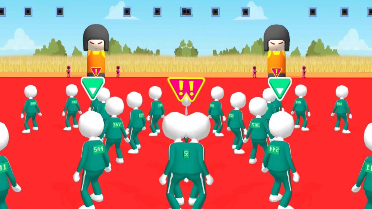 Squid Game Green Light Red Light All Gameplay - YouTube