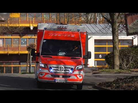 Neue RTW Generation auf Einsatzfahrt! - YouTube