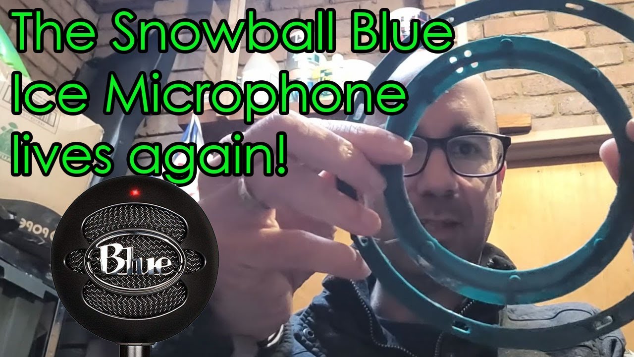OMMP - The Snowball Blue Ice Microphone rides again! - YouTube
