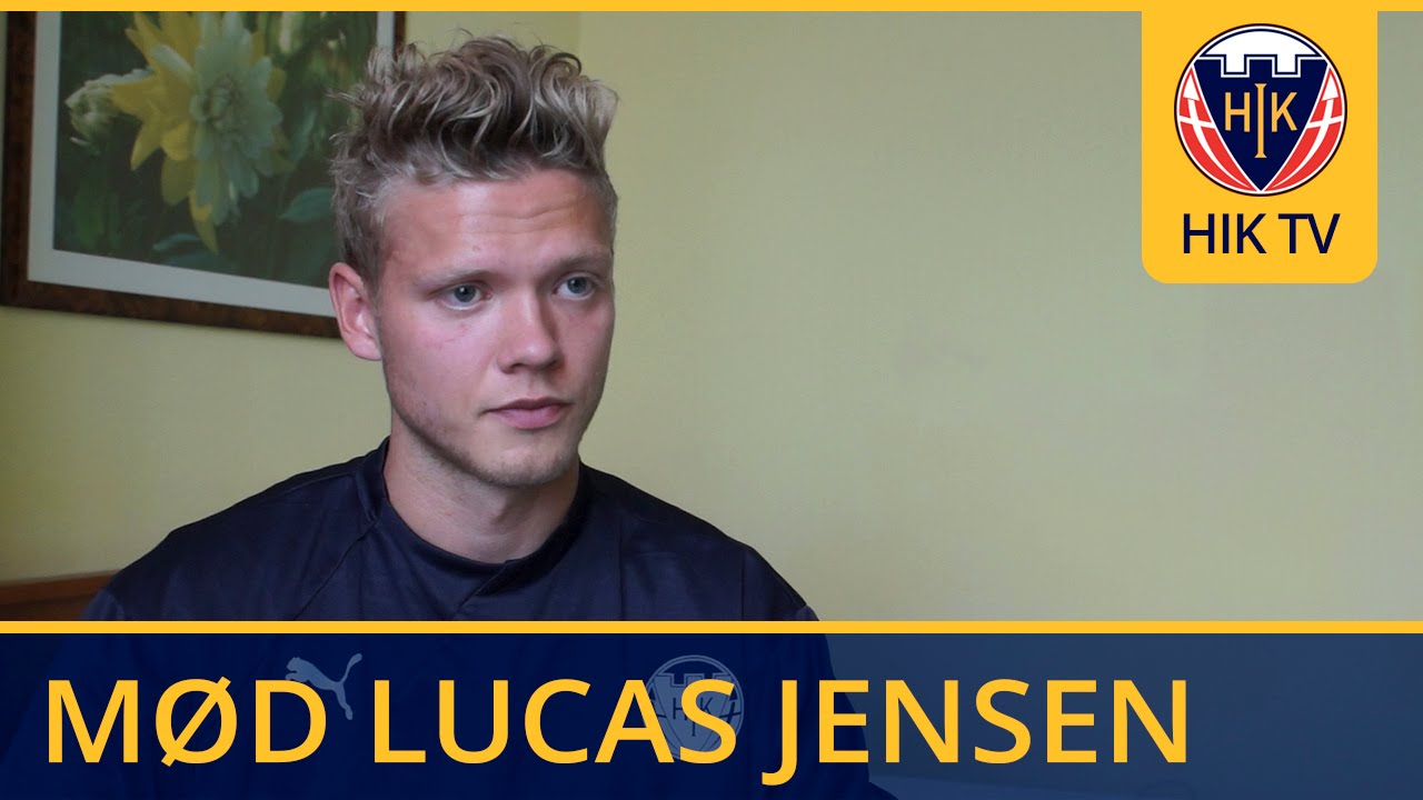 Mød den nye offensivspiller Lucas Jensen - YouTube