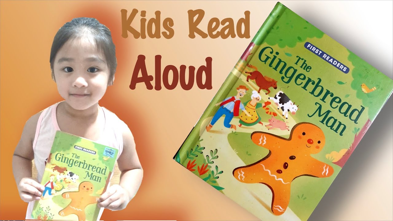 The Gingerbread Man | Fun Kids Read Aloud | Happy Storytelling | Best ...