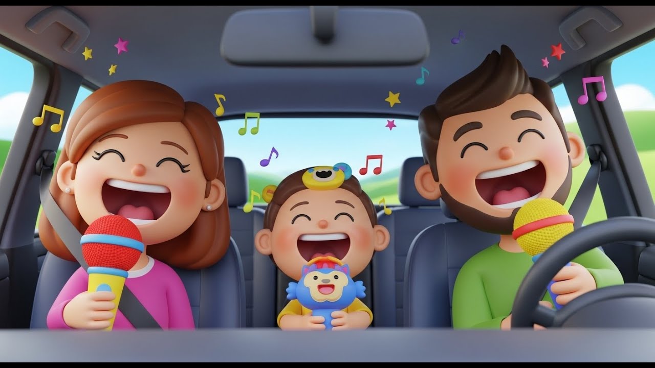 Family Road Trip Song 🚗👨‍👩‍👧‍👦 | Fun Baby Songs & Nursery Rhymes for ...