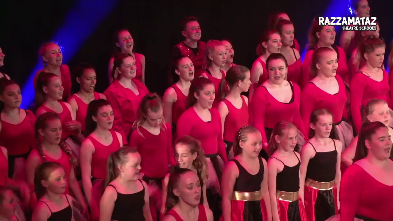 Razzamataz Theatre School Sheffield 2019 City Hall Showcase - YouTube