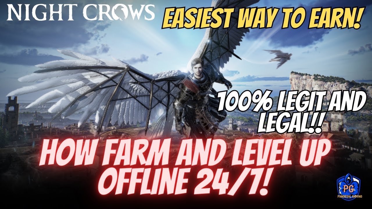 NIGHTCROWS -24/7 OFFLINE FARMING AND LEVELING -SAFE AND EASY- EASIEST ...
