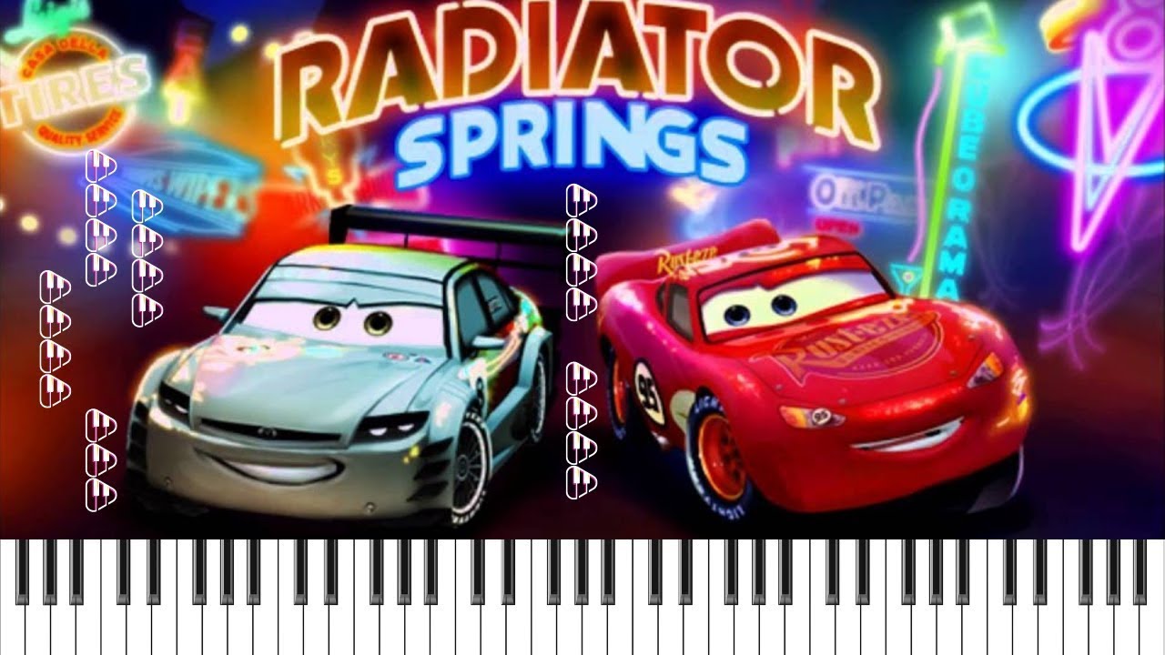 CARS Video Game Soundtrack - Radiator Springs (Piano Version) - YouTube