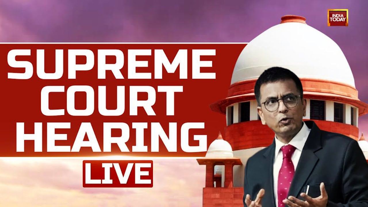 Supreme Court Live | Constitution Bench Hearing On Article 370 | CJI ...
