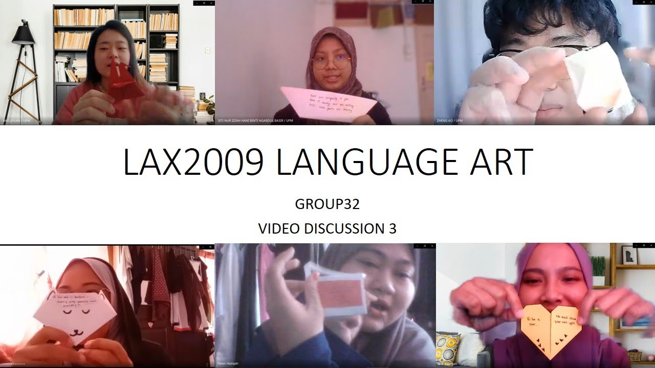 LAX 2009 LANGUAGE ART G32 VIDEO DISCUSSION 3 - YouTube