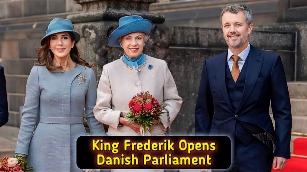 King Frederik's Historic First Danish Parliament Opening as Monarch ...