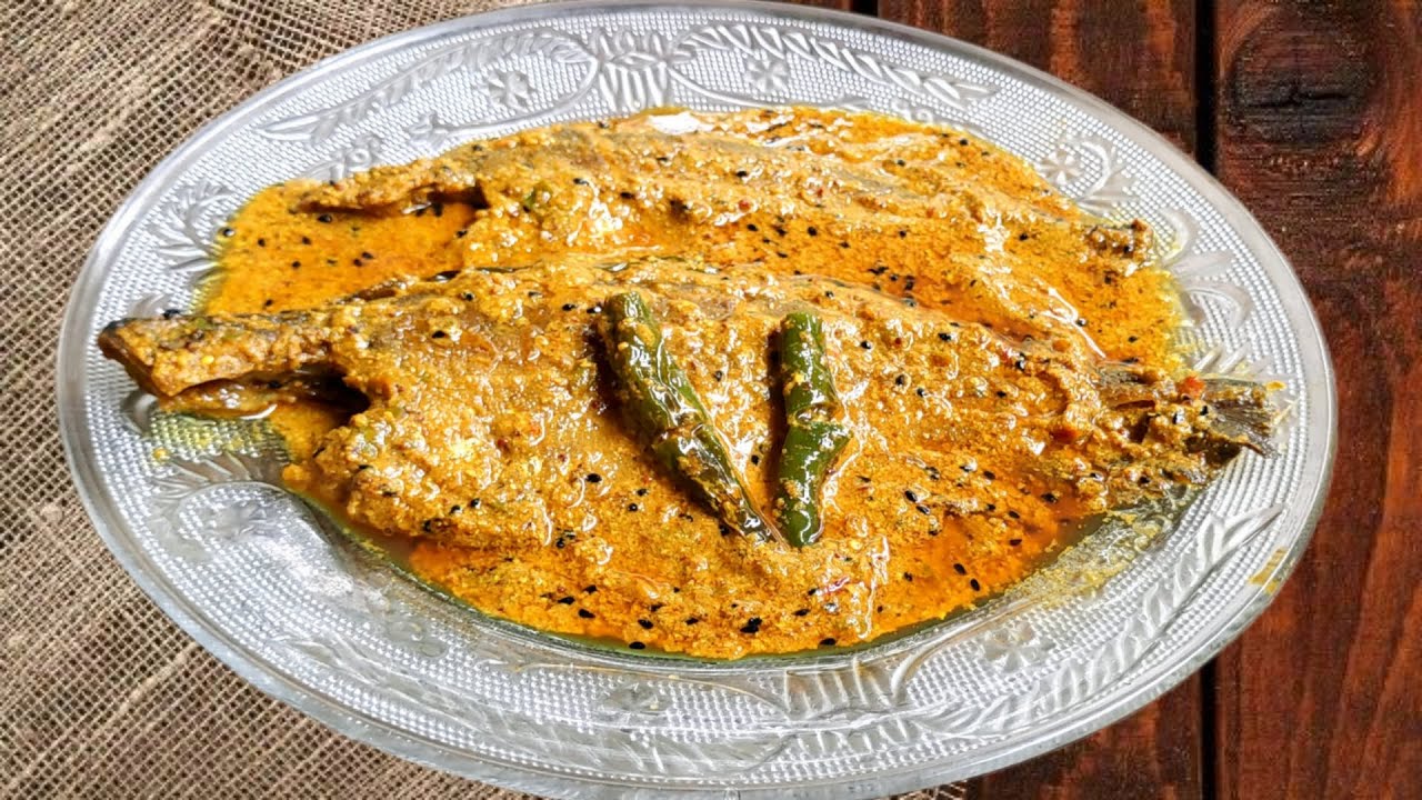 জিভে জল আনা ফলুই মাছের ঝাল | Foli Fish Recipe | Foli fish with curry in ...