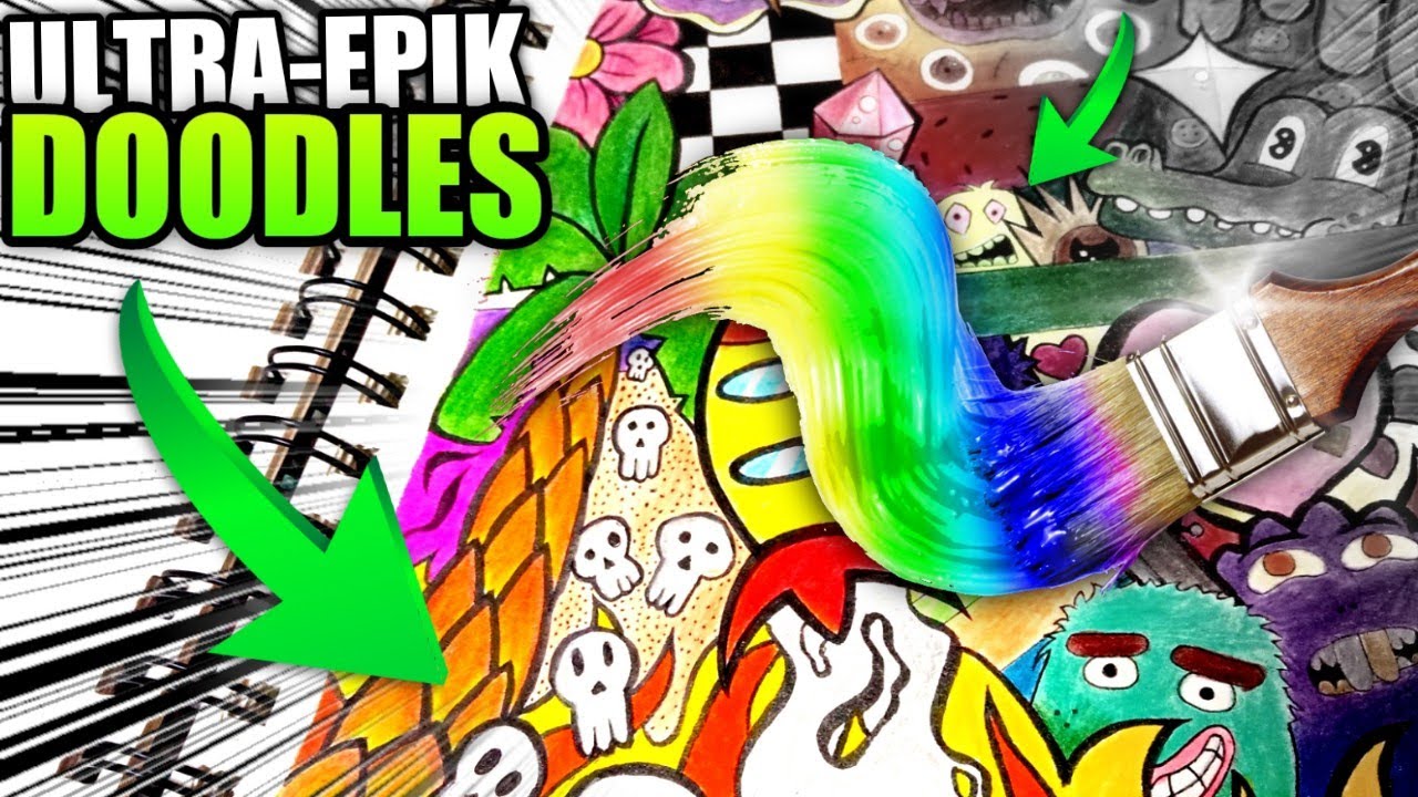 GAWX uses this DOODLING TRICKS | doodling tips | doodle like gawx and ...