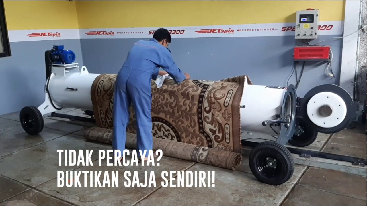 Mesin Pengering Karpet SPEED3300 Carpet Spinner - Pengiriman ke Bogor ...