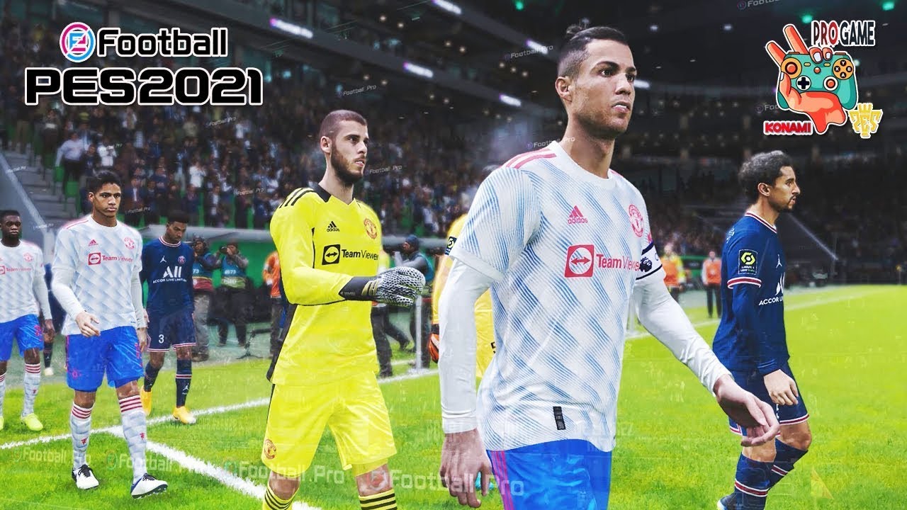 eFootball PES 2021 | PSG vs Manchester United | Mbappe Scored A Goal ...