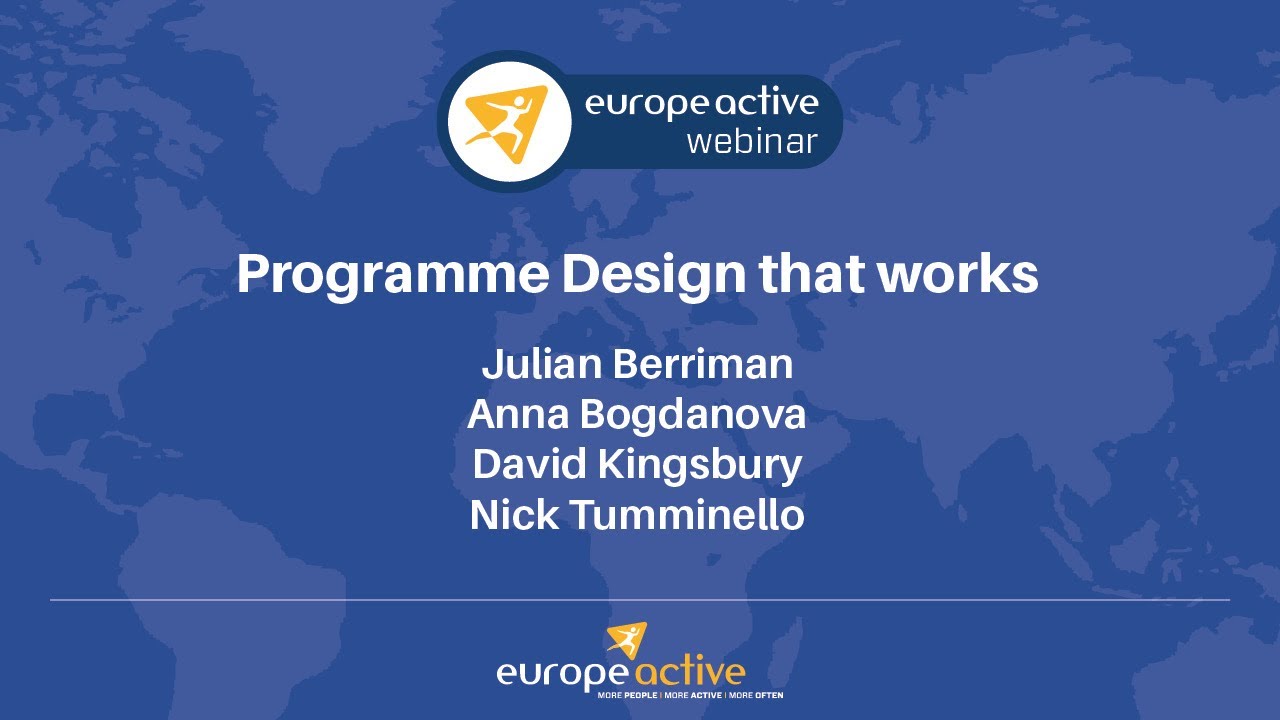 Programme Design that works - YouTube