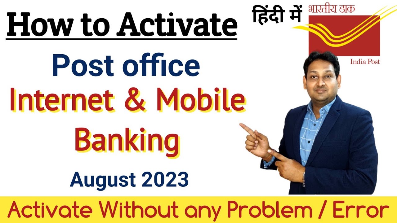 How to Activate Post Office Internet and Mobile Banking | Activate ...