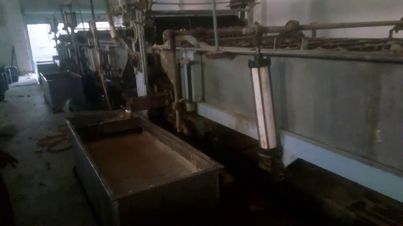 Raw wool scouring machine - YouTube