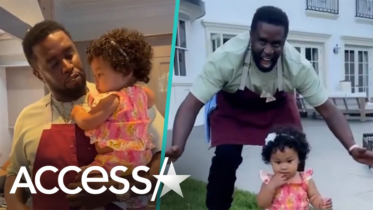 Diddy Cooks w/ Baby Girl Love, 10 Months, In Adorable Video - YouTube