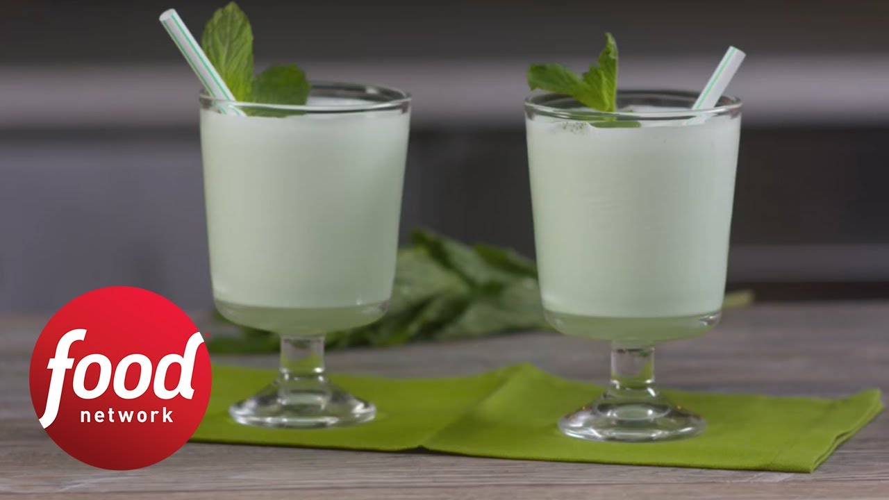 Boozy Mint Schnapps Shakes | Food Network - YouTube
