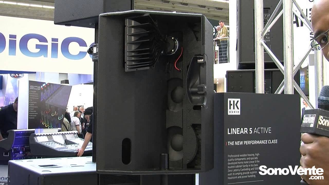 HK Audio Linear 5 LTS - Musikmesse 2015 - YouTube
