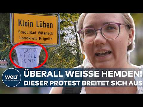 DEUTSCHLAND: Weiße Hemden als Protest! Jetzt beschäftigt die Aktion sogar den Staatsschutz