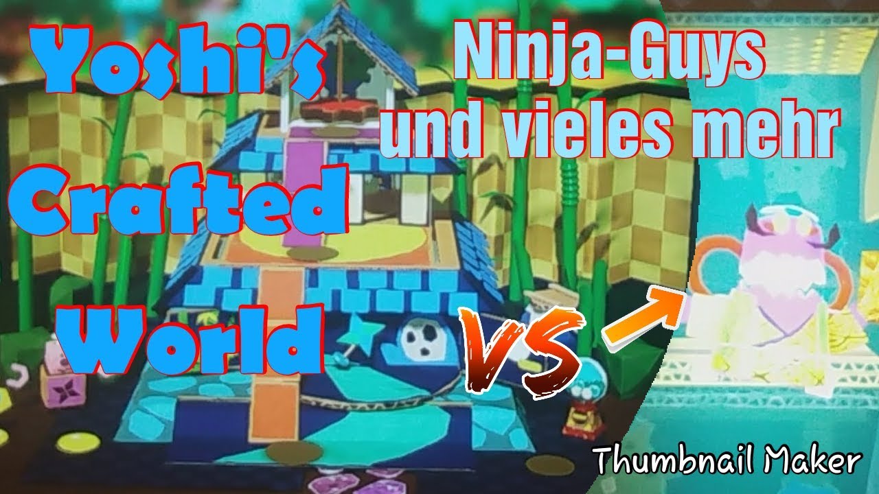 Durch das Ninjaland zu Herr von Samurai / Yoshi's Crafted World #14 ...