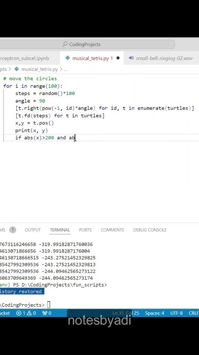 Dancing turtle objects! #python #datavisualization #programming - YouTube