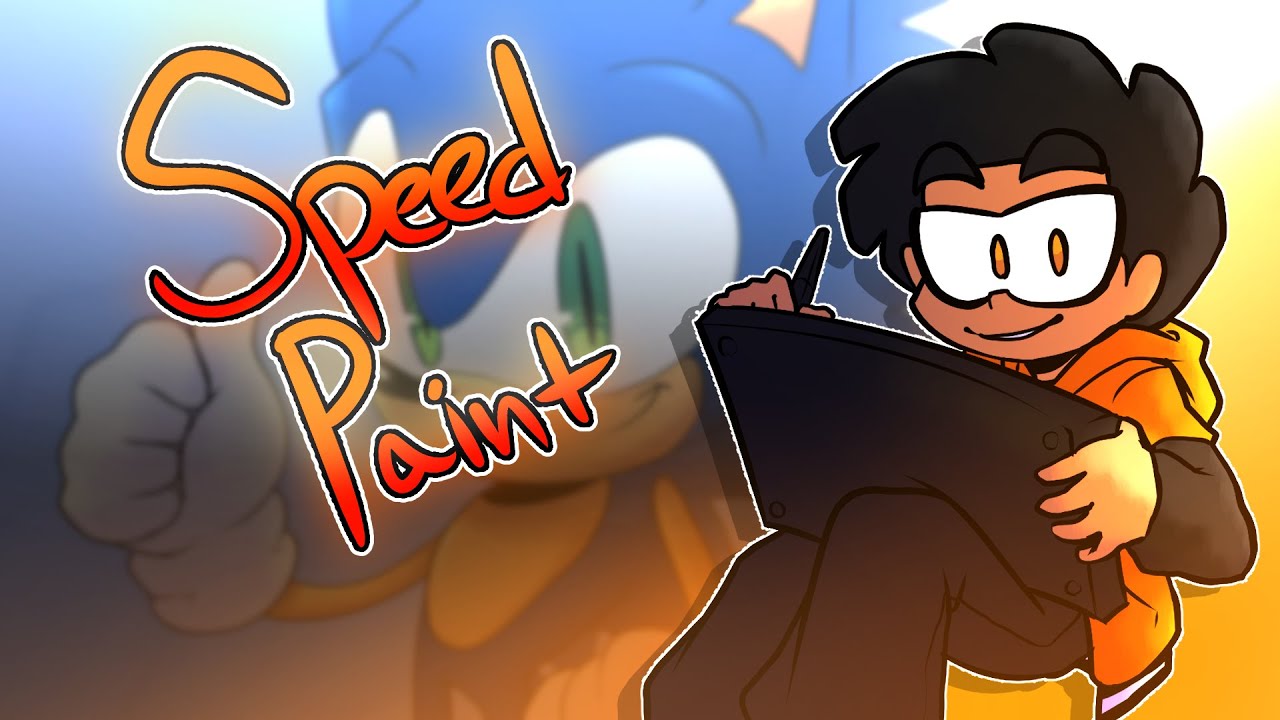 Sonic The Hedgehog | Speedpaint - YouTube