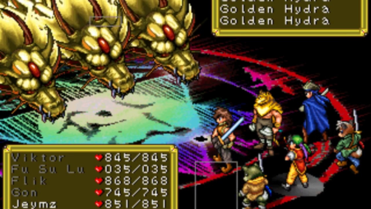 Suikoden 1 - Golden Hydra - [4-Turn Kill] [Final Boss] [Kobold Team ...