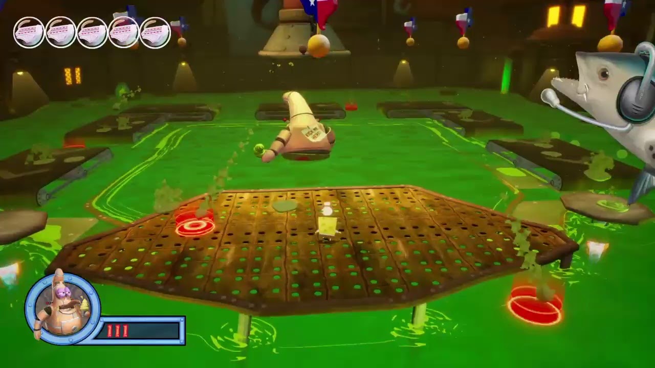 Spongebob bfbb Rehydrated: robo patrick and last sea needle spatula ...