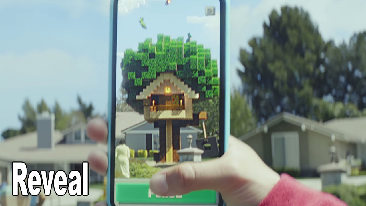 Minecraft Earth - Announcement Trailer [4K 2160P] - YouTube