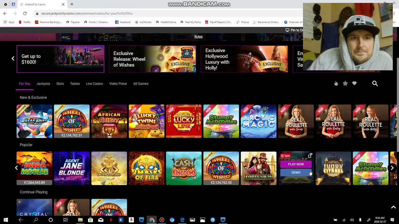 just a whole lotta slots - YouTube