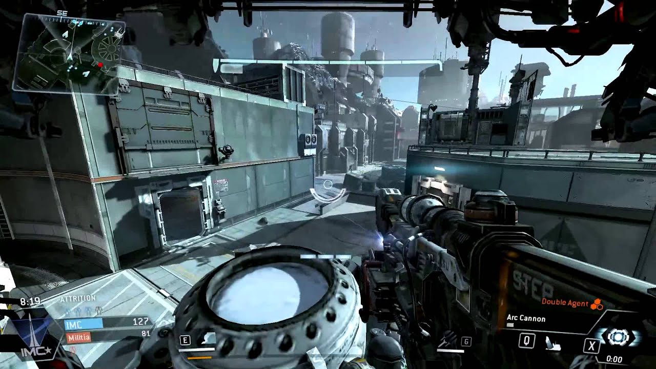 Titanfall - arc cannon and stryder - YouTube