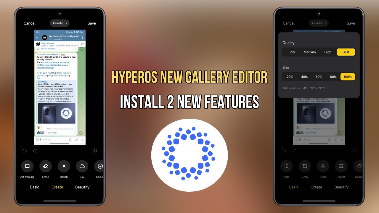 Install HyperOS new gallery editor with amazing features 🔥 - YouTube