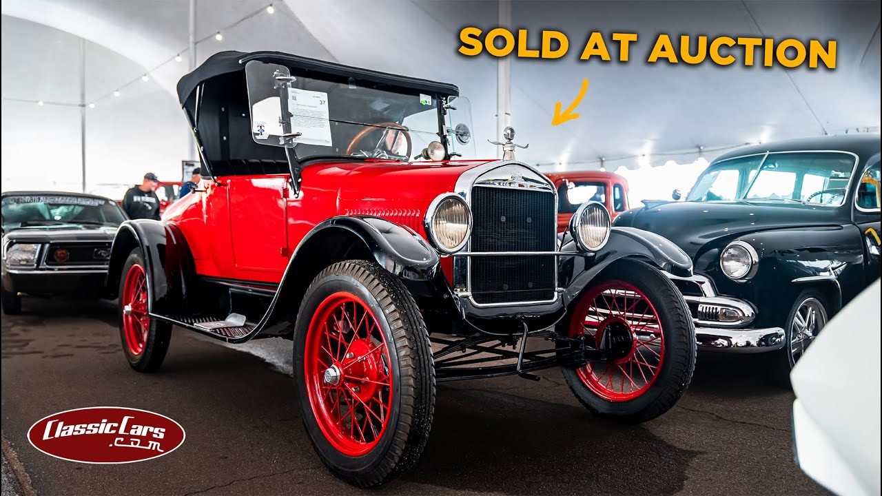 1927 Ford Model T Roadster Walk Around & History - YouTube