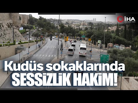 Hamas-İsrail Çatışması Kudüs'te Sessizliğe Neden Oldu