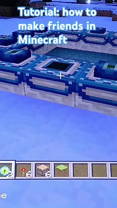 this is how to make friends in Minecraft - YouTube