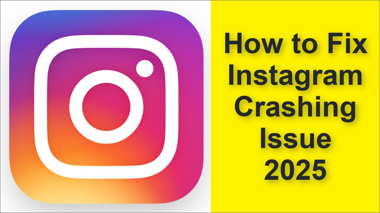 How to Fix Instagram App Crashing Issue 2025 - YouTube