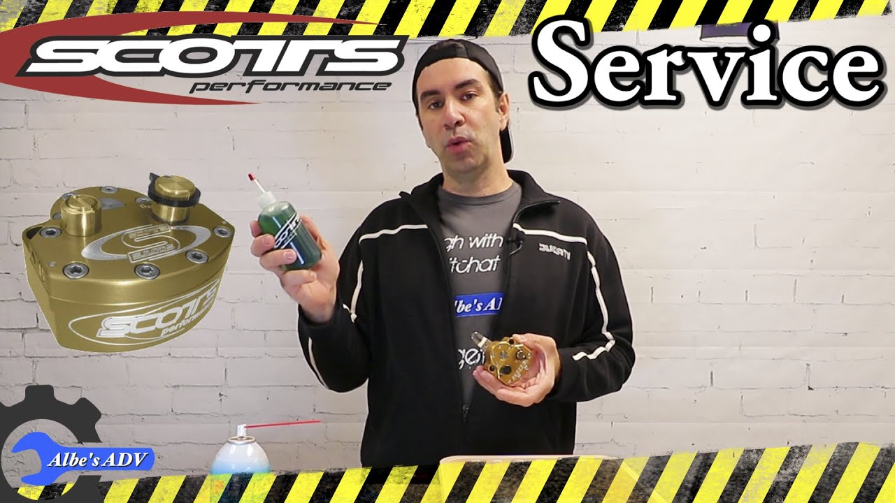 Scotts Steering Stabilizer Detailed Service - YouTube