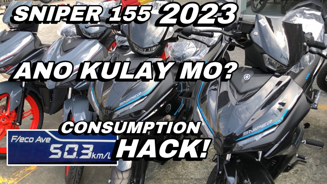 SNIPER 155 2023 Ano Color Sayo? | Tipid Gasolina Hack - YouTube