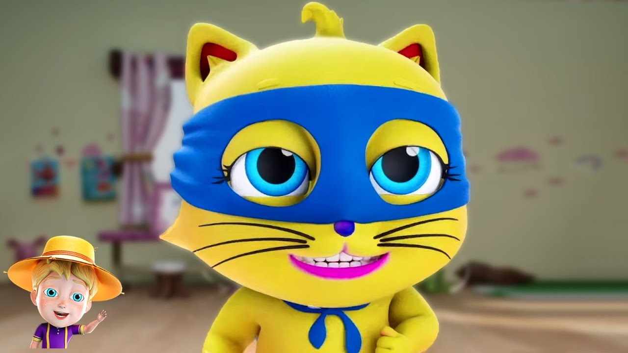 Meow Meow Billi Karti, म्याऊं म्याऊं बिल्ली करती, Chuhiya Rani, Kids ...