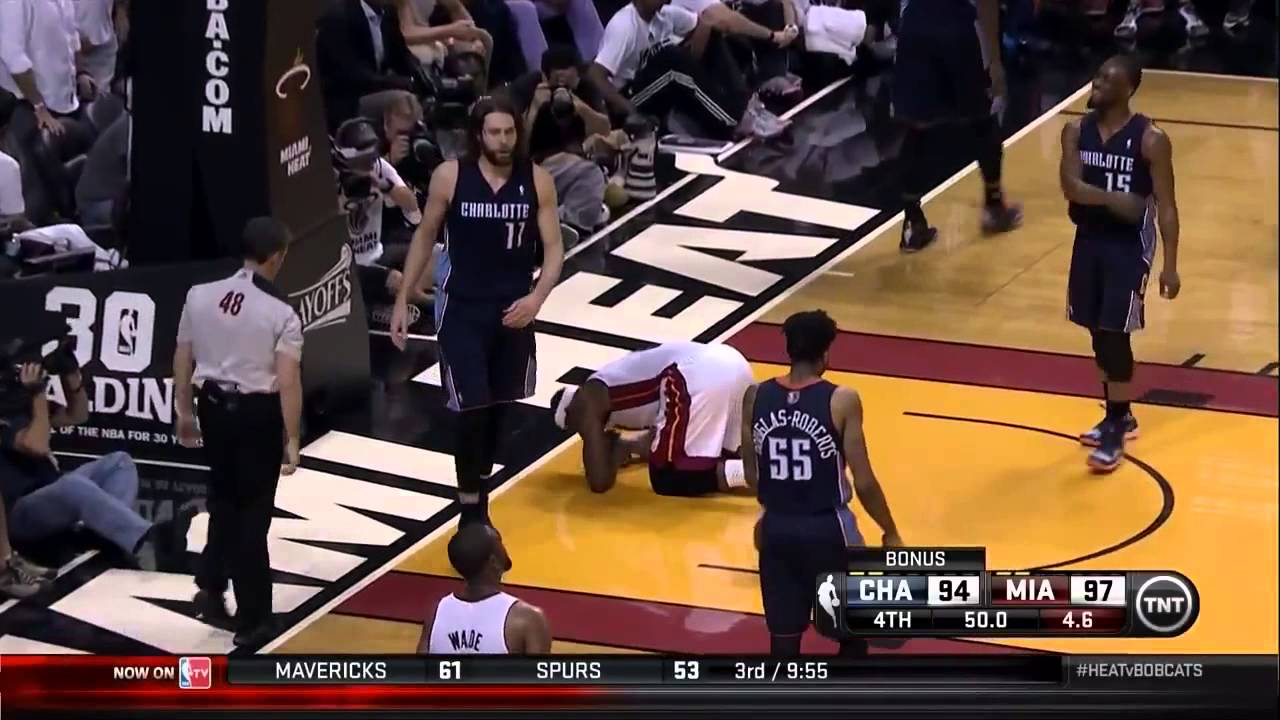 LeBron James crying ( Original from Charlotte Bobcats Nation) - YouTube