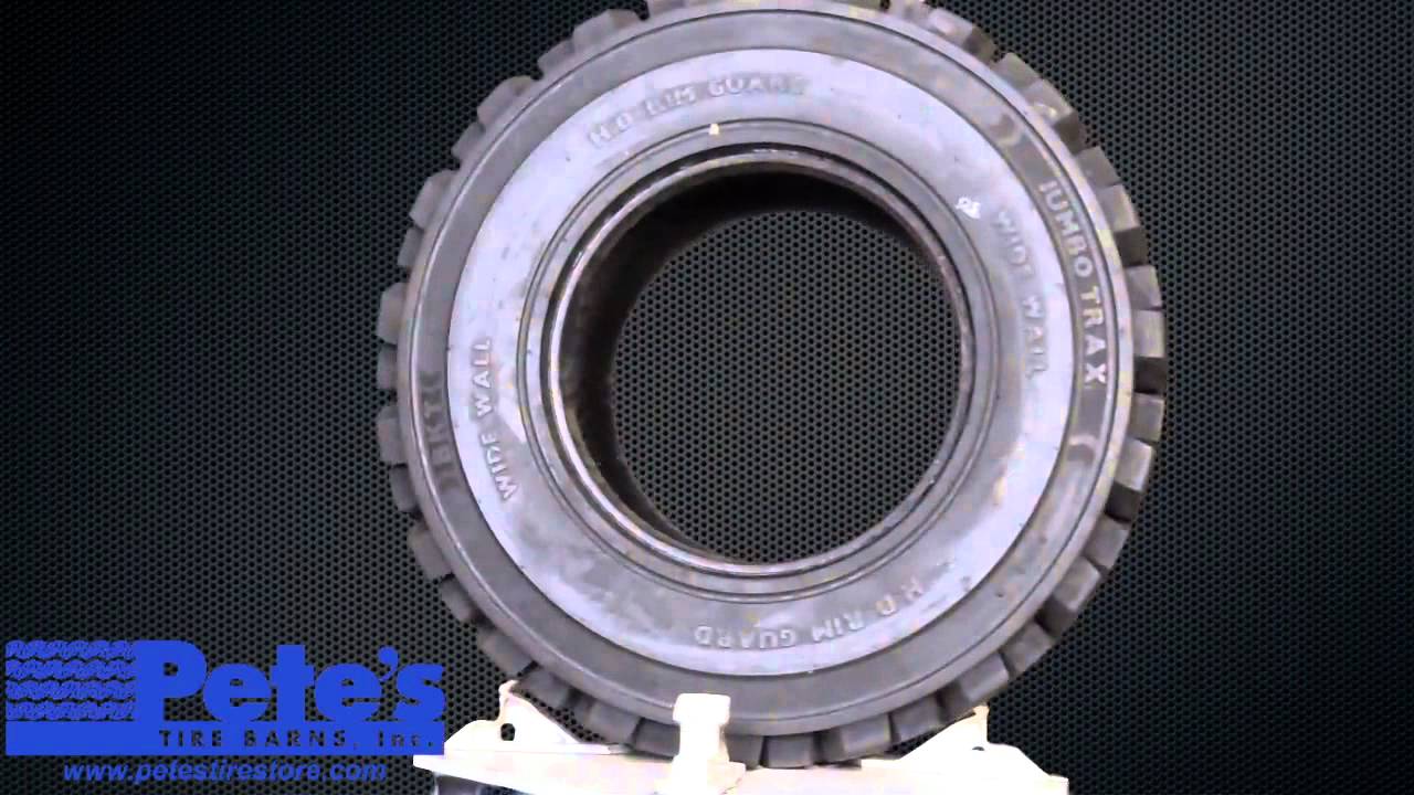 BKT Jumbo Trax HD Skid Steer Tire 12x16 5 - YouTube
