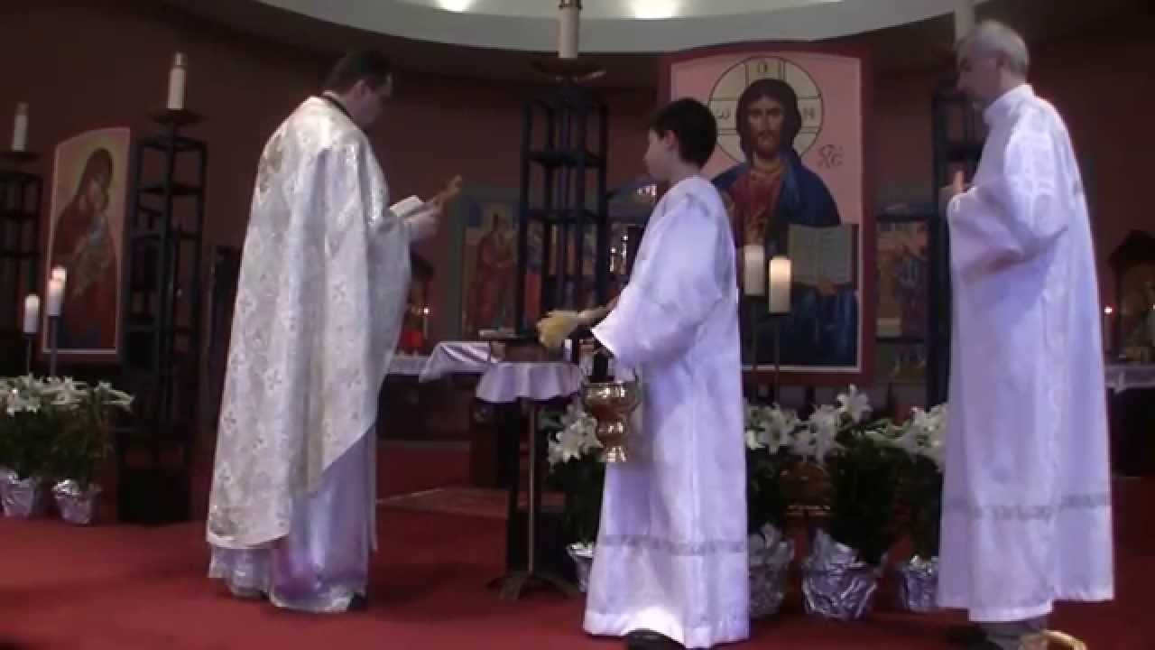 2015 Blessing of the Artos (bread) - YouTube
