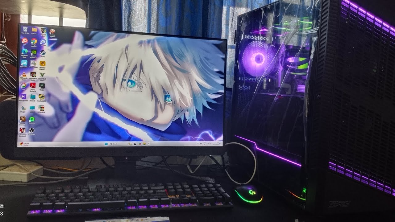 My New Pc Set Up Worth 1,30,000$ Set Up And Spec 🤑THALAPATHY FF # ...